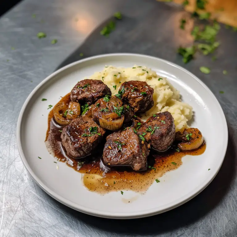 Steak Medallions with Garlic Herb Butter | Sugar Savor