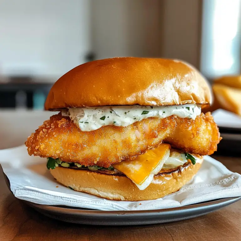 Fried Cod Fish Sandwich | Sugar Savor