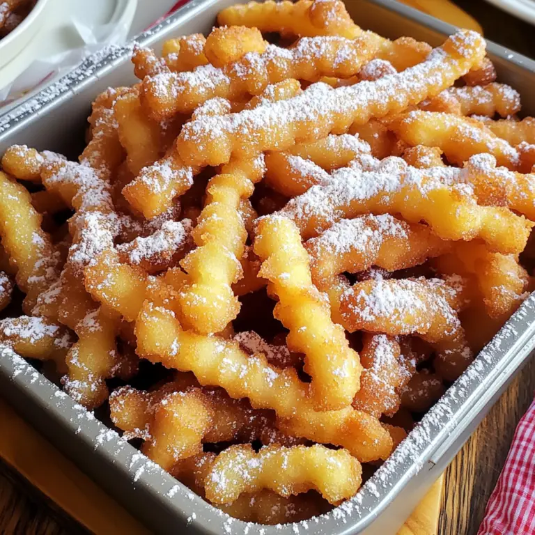 Funnel Cake Fries | Sugar Savor
